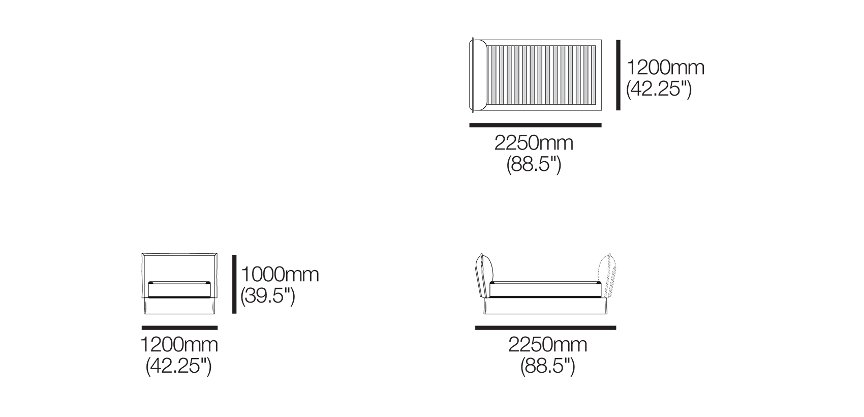 Delta Coast Bed | King Living