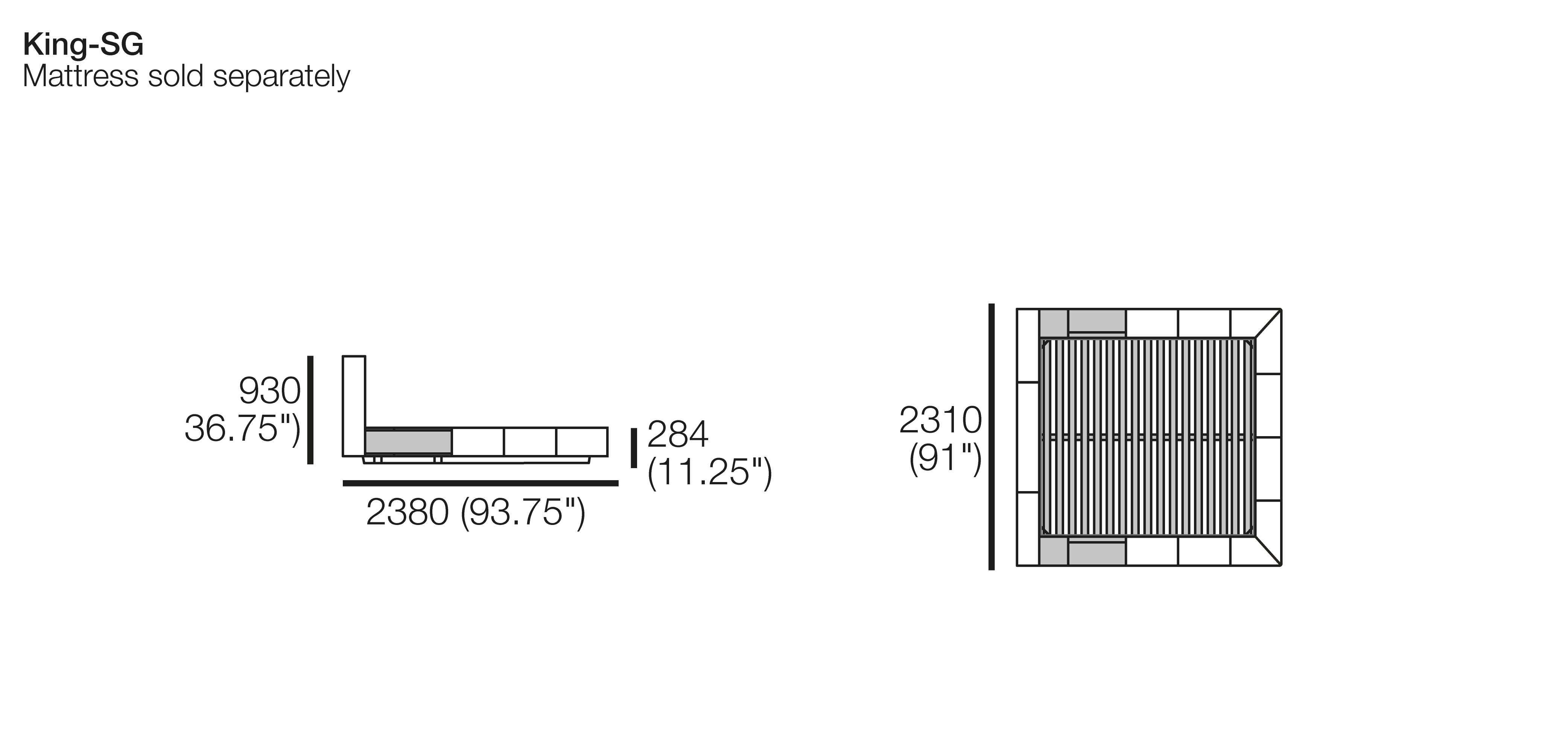 Jasper Bed | King Size Bed | Queen Size Bed